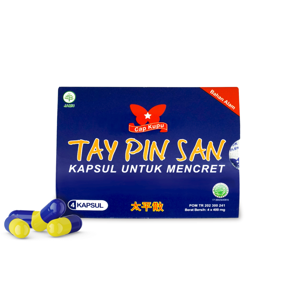 TAY PIN SAN KAPSUL @5 SACHET - Bintang Kupu Kupu