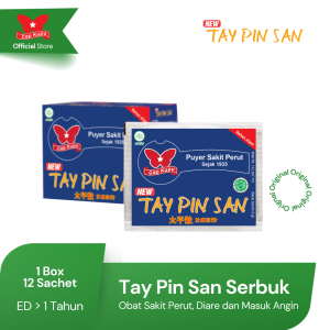 Obat Diare Tay Pin San Plus Cair @12 Sachet - Bintang Kupu Kupu