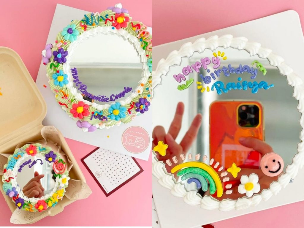 Tren Kekinian ‘Selfie Cake’, Kue Ajaib yang Bisa Bercermin atau Foto